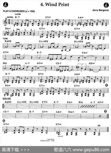 WindPrint - 曲谱库 - 歌谱俱乐部